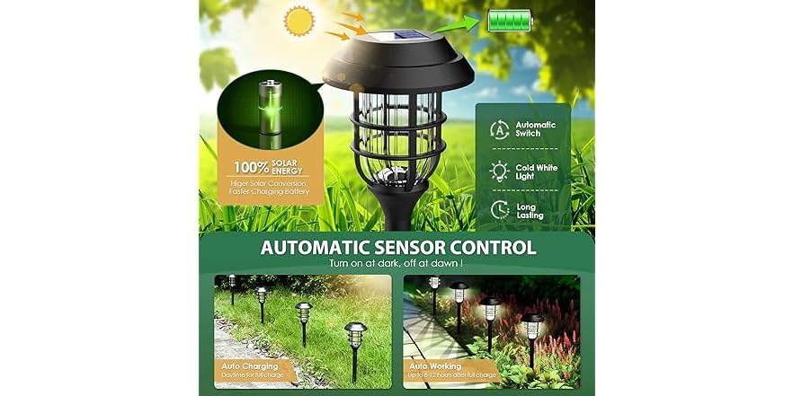SOLPEX 12 Pack Solar Ground Lights