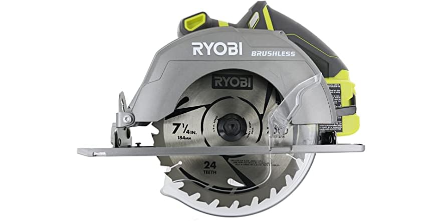 Ryobi P508-RYOBI Ryobi 18V One+ Brushless 7 1/4-Inch Circ
