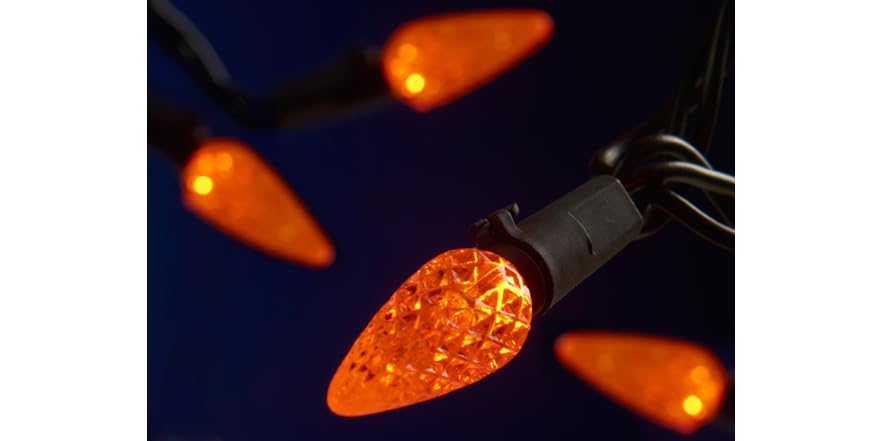 Orange LED Light Set 23'