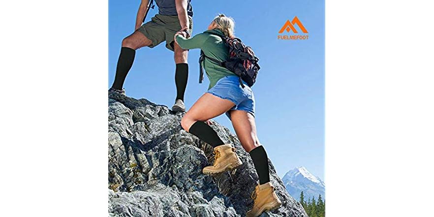 FuelMeFoot Copper Compression Socks