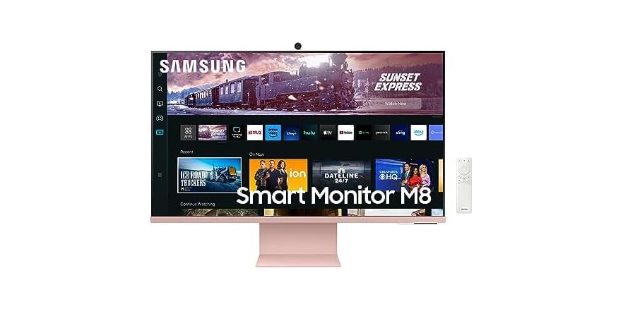 Samsung 27" M80C Smart Monitor 4K UHD with Streaming TV