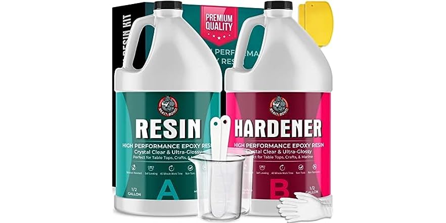 Beast Bond Epoxy Resin Kit, 1 Gallon H