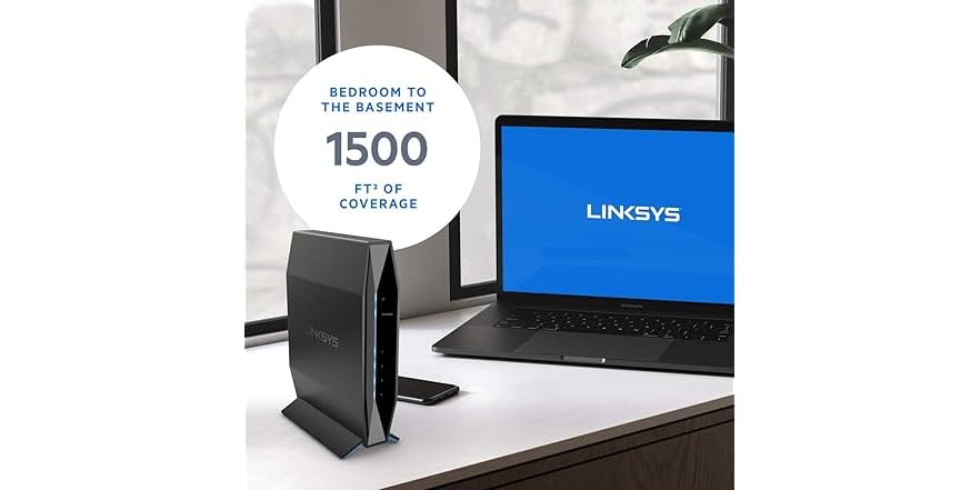 Linksys E7350 Linksys AX1800 Wi-Fi 6 Router (Open Box)