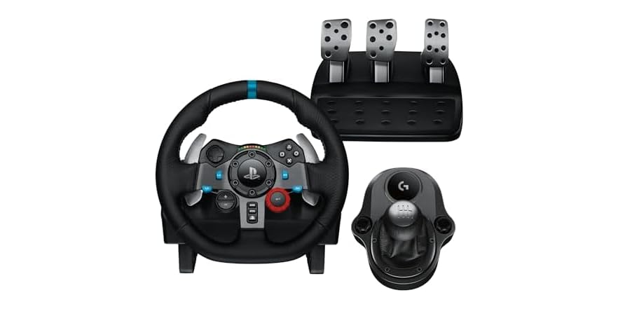 Logitech G29 Driving Force Racing Wheel and Pedals