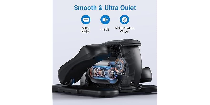 MERACH Under Desk Elliptical Machine