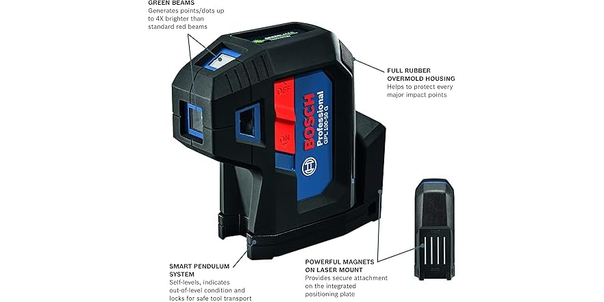 BOSCH GPL100-50G Self-Leveling Alignment Laser