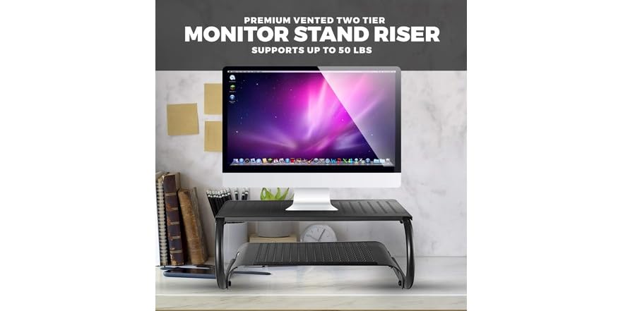 Halter Z500 Vented Computer Monitor Stand