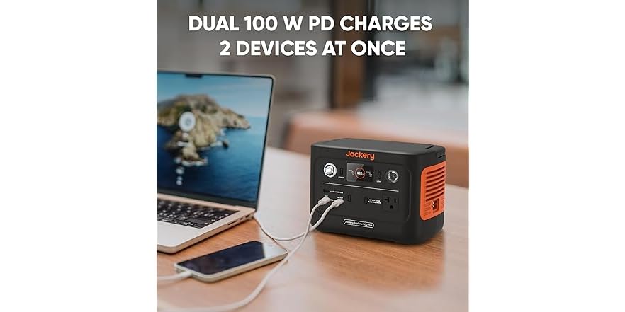 Jackery Explorer 300 PlusPortable Power Station (Open Box)