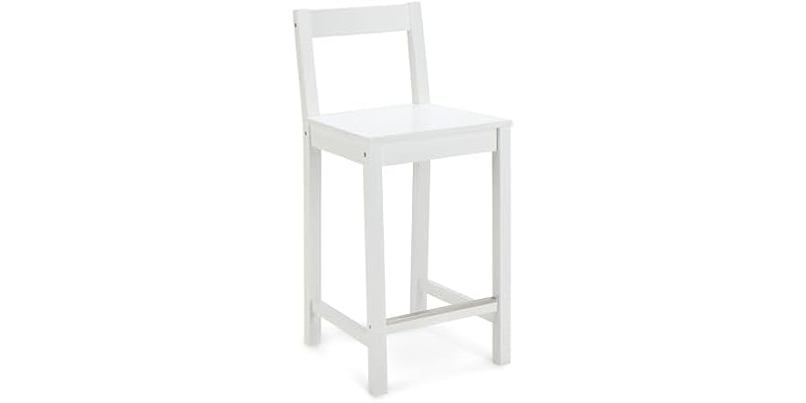Amazon Basics Wooden Bar Stool