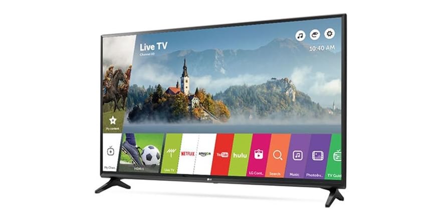 LG 49" LED 1080P 60 HZ Smart TV