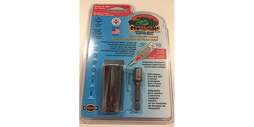 Gator Grip With 3/8 Drive Socket