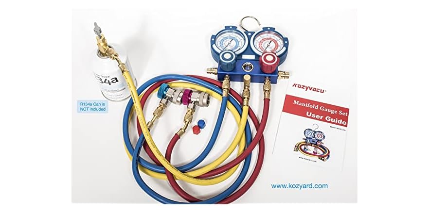 AUTO AC Repair Tool Kit with Pump