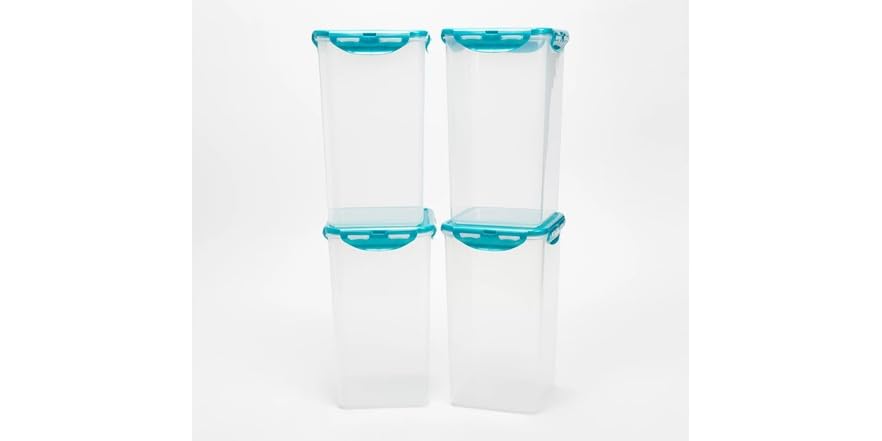 LocknLock 4-Pc Tall Canister Storage Set