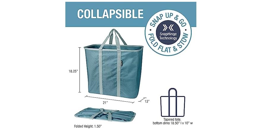 CleverMade Collapsible Laundry Basket