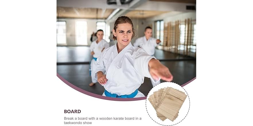 10Pcs Karate Breaking Board