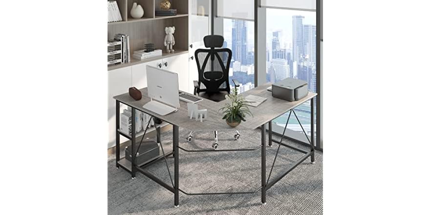 Klvied L Shaped Desk