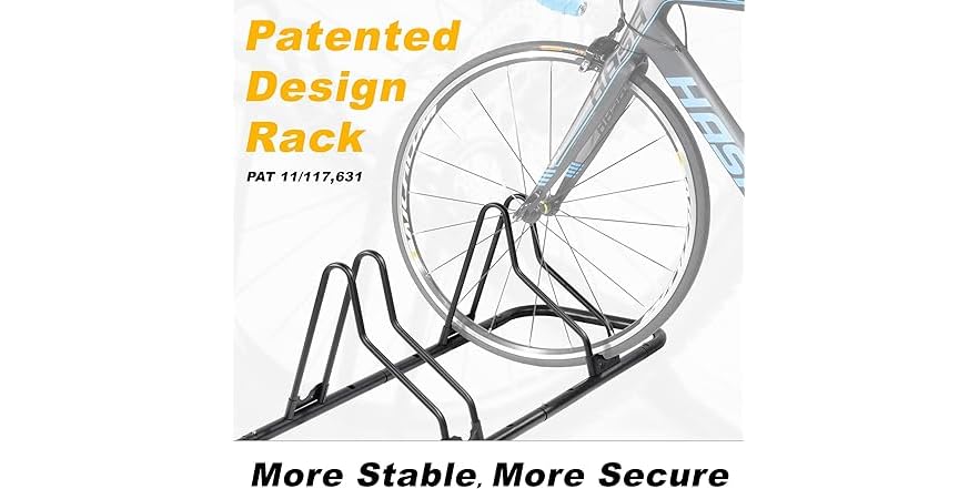 CyclingDeal Parking Rack Stand for 2 Bikes