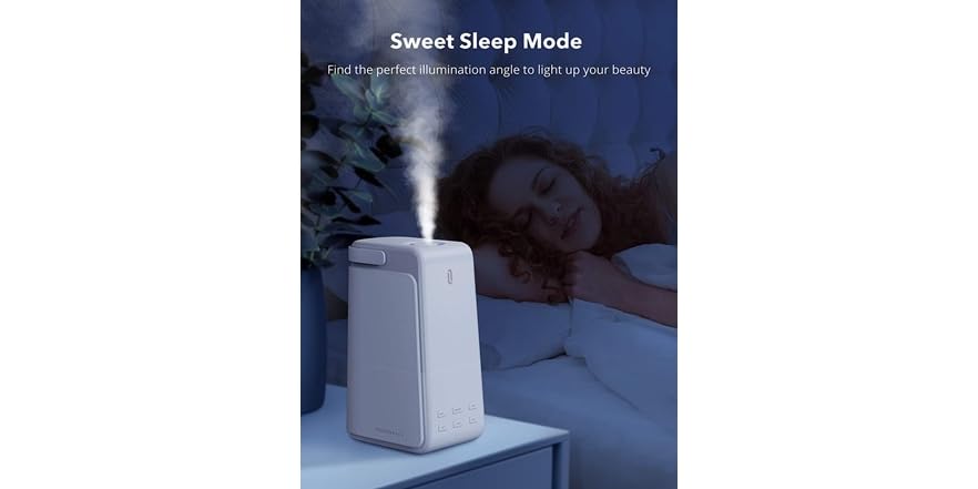 TaoTronics Store Humidifier, 4L White