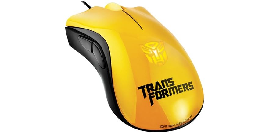 DeathAdder Transformers 3 Bumblebee Gaming Mouse