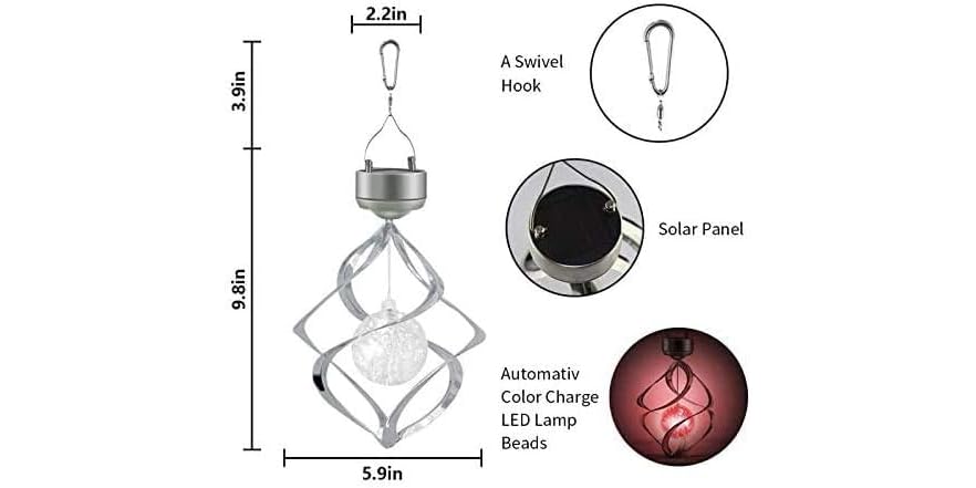 LED Colour Changing Hanging Light