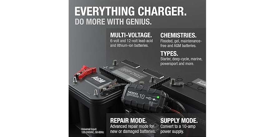 NOCO GENIUS10 Automotive Charger