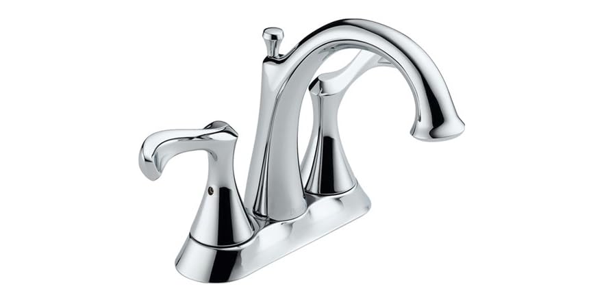 Two Handle Faucet, Chrome
