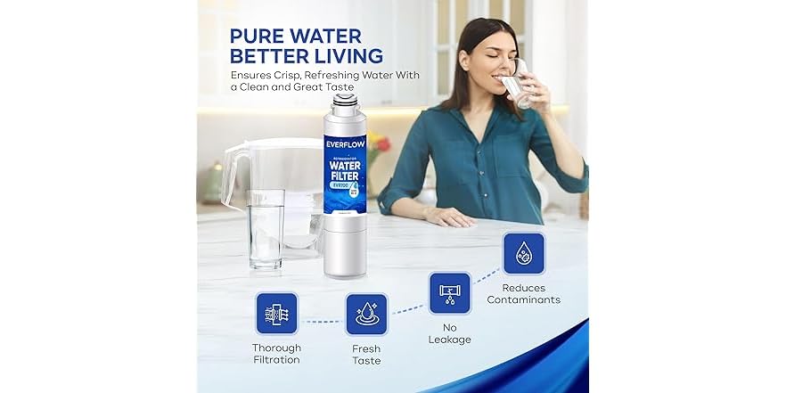 EVERFLOW DA29-00020B Water Filter 3pk