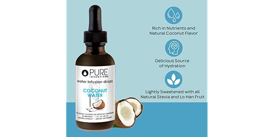 Pure Hydration Coconut Water Drops