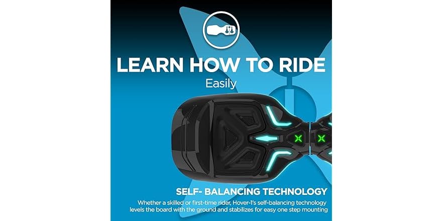 Hover-1 Superfly Electric Hoverboard (Open Box)