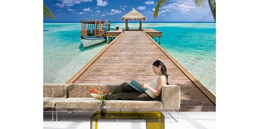 Beach Resort Wall Mural