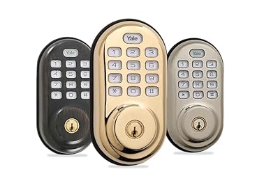 Yale Security Electronic Push Button Deadbolt