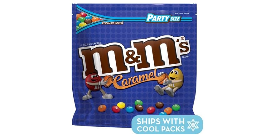 M&M'S Caramel Chocolate Candy, 38oz