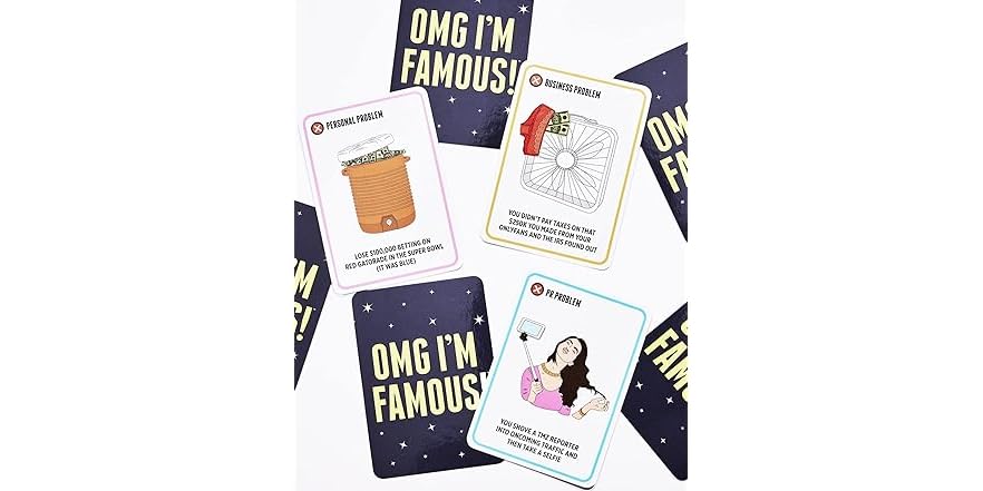 DSS Games OMG I'm Famous [A Party Game]