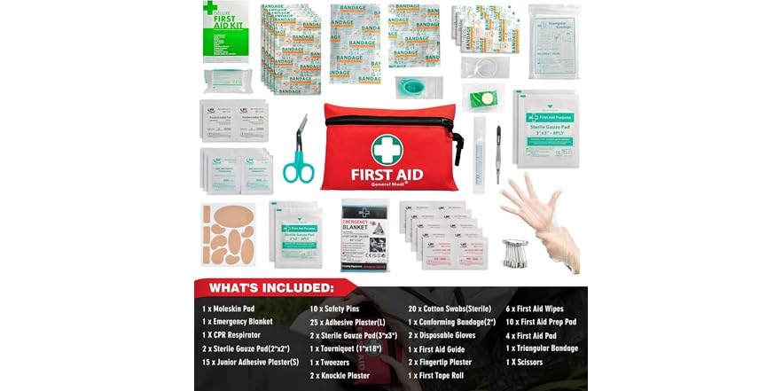 General Medi Mini First Aid Kit (2 Pack)