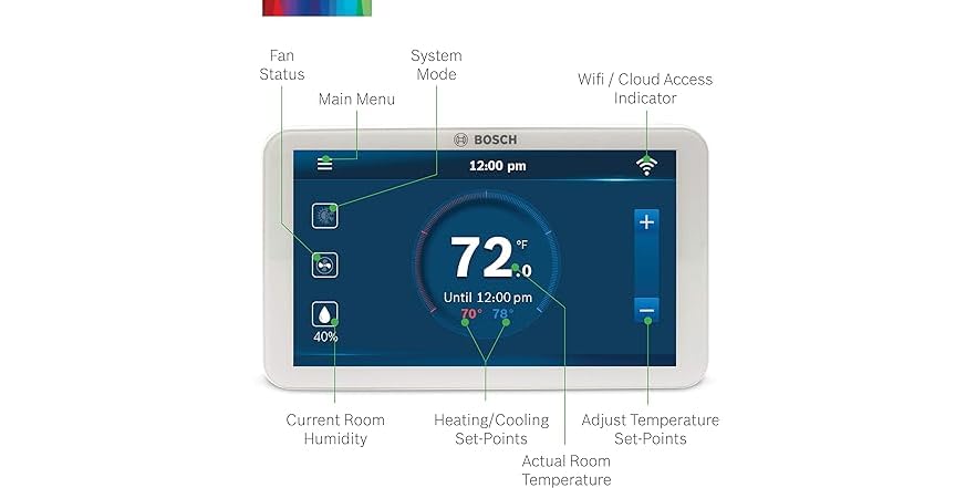 bosch BOSCH BCC100 Connected Control Smart Phone Wi-Fi The (Open Box)