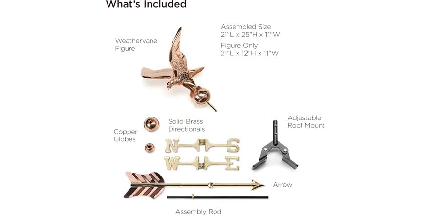Good Directions Copper Weathervanes