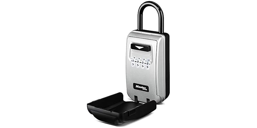 Master Lock Master Lock Black Portable Key Lock Box