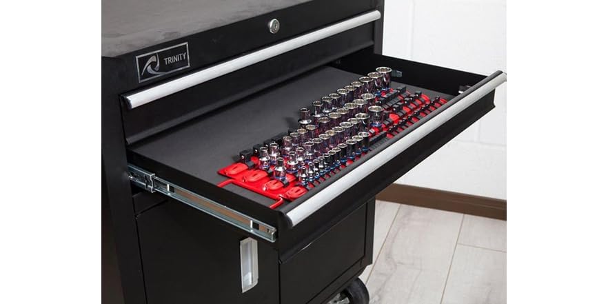 Trinity 26 in. 6-Drawer Tool Chest, Black