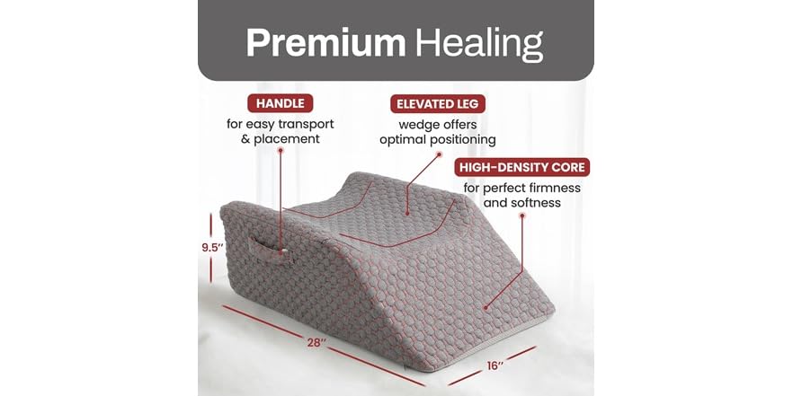 AllSett Health Double Leg Elevate Pillow