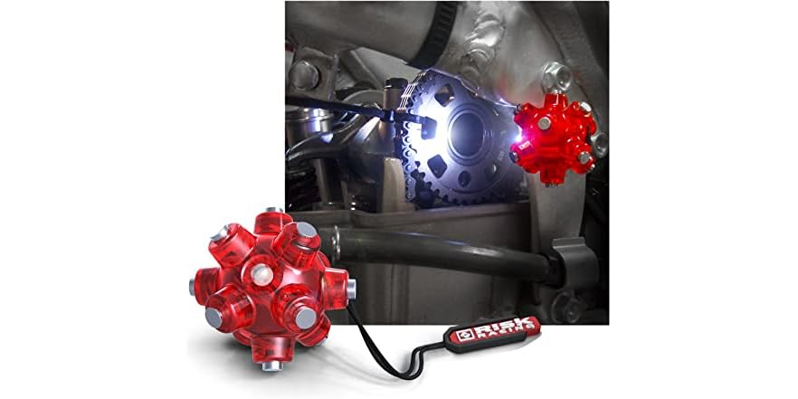 Risk Racing Red Magnetic Light Mine, 5-pk