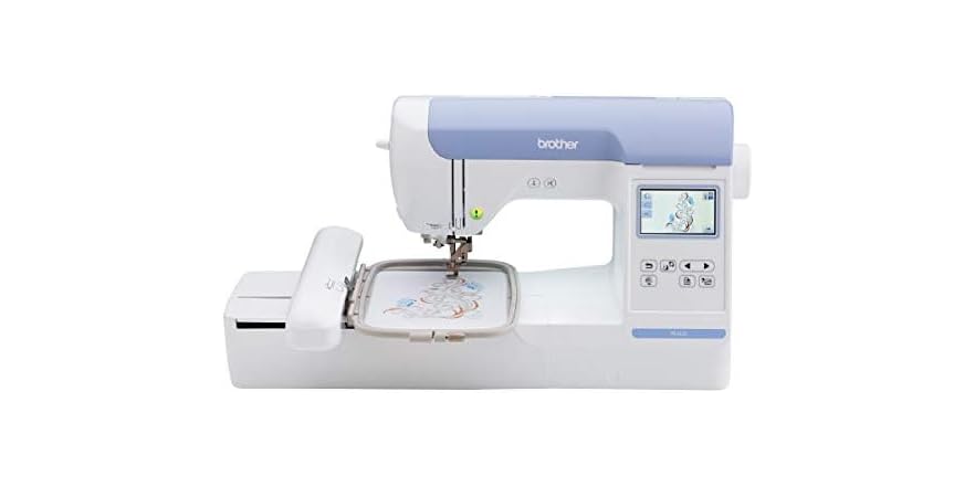 Brother Embroidery Machine PE800, 138 Built-in Designs, 5" x 7" Hoop ...