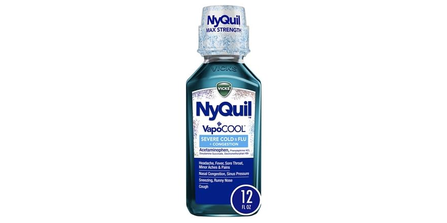 Vicks NyQuil Severe Nighttime (3 Pack)
