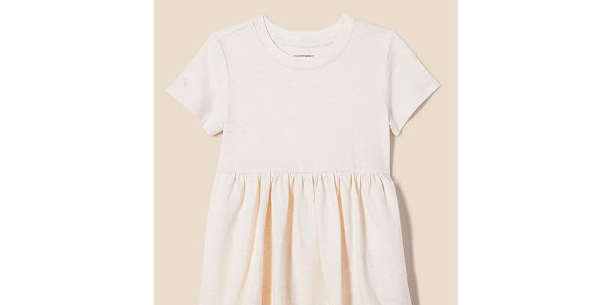Amazon Girls' Jersey Dress, Pack of 3
