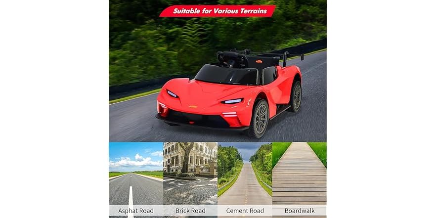 12V Ride on Sports Car