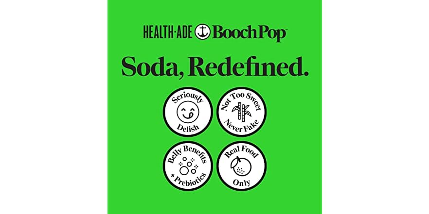 Health-Ade 8-Pack Booch Pop, Your Choice