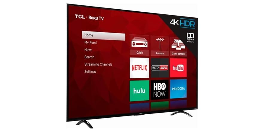 TCL 55P605 55-inch 4K UHD HDR Roku Smart TV