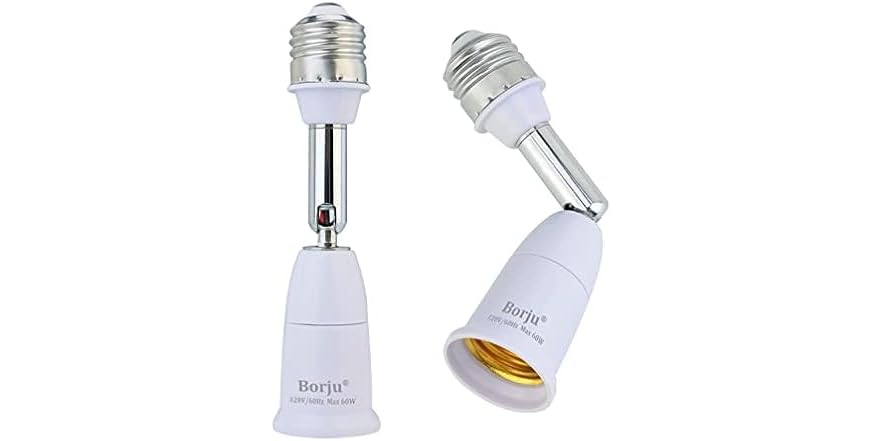 4 Pack Light Socket Extenders