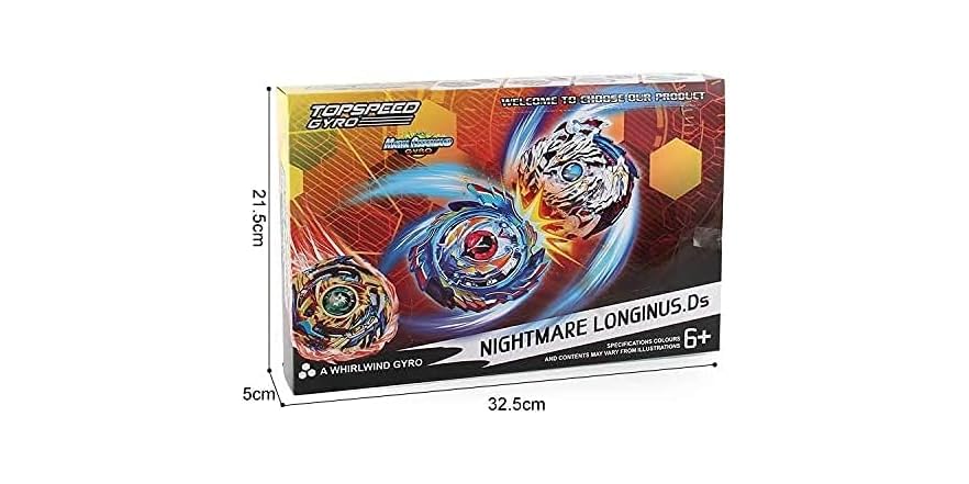 Gyro Spinning Burst Battle Set (2 Pack)