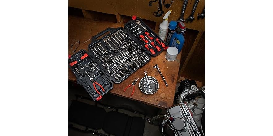 Crescent 180pc Professional Tool Set w/Case