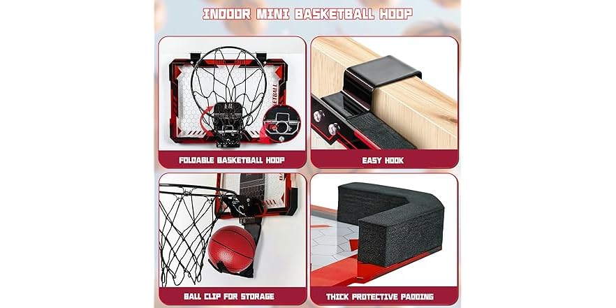 Remote Control Mini Basketball Hoop